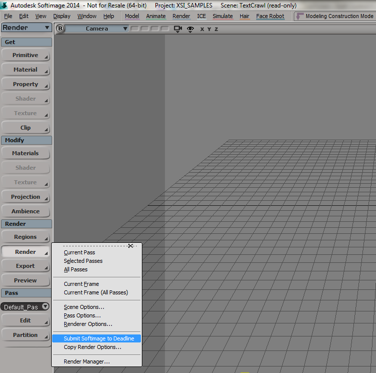 Softimage — Deadline 10.3.0.10 documentation